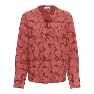 Soaked In Luxury Blouses & Chemises - Femme - Blouses et Chemises - Rose - Taille: 42 FR