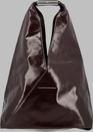 Maison Margiela Womens Handbag Japanese Brown Leather Cow Handbags Hand Bags