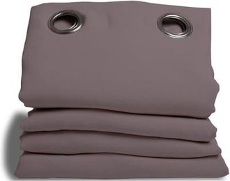 MOONDREAM DecibelControl Rideau Anti-Bruit 3en1 | Isolation Phonique | Thermique Hiver+&Eacute;t&eacute; | 100% Occultant | Technologie Brevet&eacute;e | Fabrication UE | Oeillets |