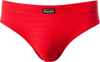 Bruno Banani Herren Sportslip rot Mikrofaser/Funktion unifarben