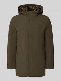 Geox Parka mit Kapuze und Eingrifftaschen
