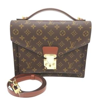 Louis Vuitton Pre-owned Monogram Canvas Handtasche - - Pre-owned - Damen - Braun - ONE SIZE