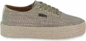 Les Tropeziennes LES TROPEZIENNES PAR M. BELARBI, Cosmic, Chaussures Detente Tennis Lacet, Kaki-Or, 39