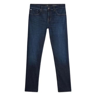 7 For All Mankind Homme, Jeans, Bleu, Taille: W32 Jean Slimmy Tapered
