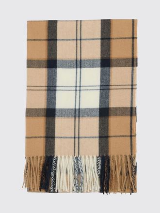 Barbour Rechteckiger Schal im Tartanmuster mit gefransten Kanten
