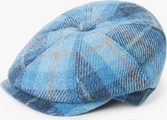 Saison 1865 B&eacute;ret &agrave; carreaux en laine