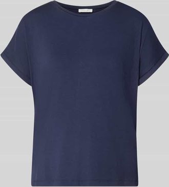 Christian Berg T-Shirt aus Viskose-Mix mit Rundhalsausschnitt