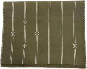 Louis Vuitton Pre-owned Stole - Homme - Pre-owned - Vert - Taille: ONE Size