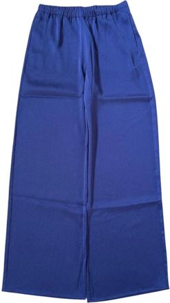 Calvin Klein Femme, Pantalons, Bleu, Taille: 40 FR Lv044F611G4Tx Wide Pantalons