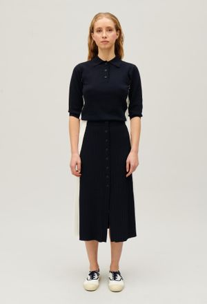 Claudie Pierlot Midi-Rock zweifarbig