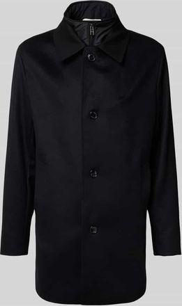 HUGO BOSS Regular Fit Wollmantel mit Kaschmir-Anteil Modell CLARK