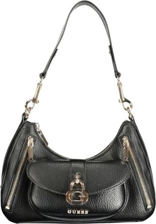 Guess Femme, Sacs, Noir, Taille: ONE Size Jessa Shoulder Bag