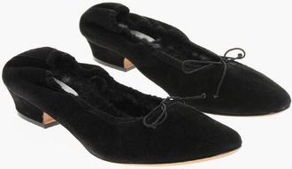The Row Suede AWAR Ballet Flats size 36