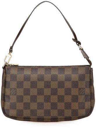Louis Vuitton Hobo Bags - Damier Ebene Pochette Accessoires - Gr. unisize - in Braun - f&uuml;r Damen