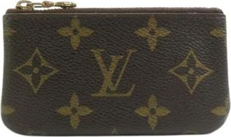 Louis Vuitton unisex, Pre-owned, Brun, Taille: ONE Size Portefeuille en toile Pre-owned