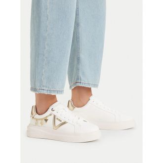 Guess Sneakers Guess FLTBTT LEA12 Wei&szlig;