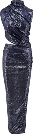 Amazu&igrave;n Leo Stretch T&uuml;ll Kleid - - Dresses - Damen - Blau - ONE SIZE