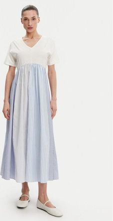 Max Mara Kleid für den Alltag Brozno 2515621082 Weiß Relaxed Fit