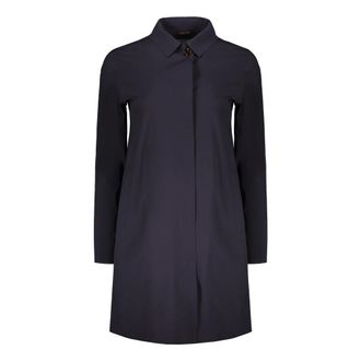 Moorer Techno-Stoff-Jacke - - Coats - Damen - Blau - S