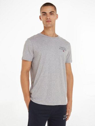 Tommy Hilfiger T-Shirt CN SS TEE LOGO mit Tommy Hilfiger Markenlogo-Druck