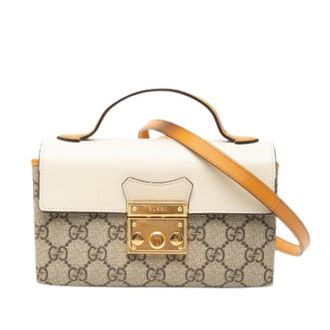 Gucci Sac bandouli&egrave;re Pre-owned - Femme - Pre-owned - Beige - Taille: ONE Size