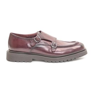 Rolando Sturlini Sturlini, Homme, Chaussures, Rouge, Taille: 44 EU Double Monk Strap Shoe
