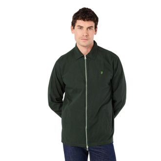 Farah Radley Hemdjacke f&uuml;r Herren, Regul&auml;r (Immergr&uuml;n)