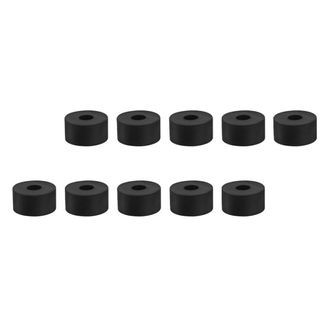 FOMIYES 16 St&uuml;ck Runde Gummi Blumentopf Fu&szlig;pads Sto&szlig;feste Pflanzentopf Erh&ouml;hungen 30x15mm Bel&uuml;ftung Schutz f&uuml;r Pflanzgef&auml;&szlig;e Garten und Haushaltszubeh&ouml;r