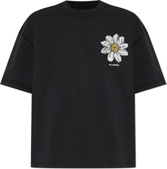 AllSaints Homme, Tops, Noir, Taille: S Petals T-Shirt