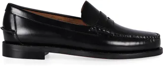 Sebago Leather Loafers For Men Black