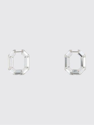 Swarovski Boucles doreilles cr&eacute;oles Lucent en cristal transparent et aluminium