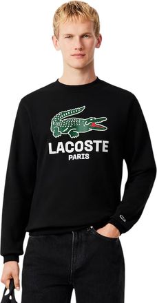 Lacoste Sweatshirt f&uuml;r Herren, Baumwolle (Schwarz)