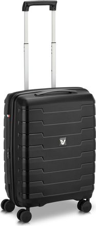 Roncato Skyline 2.0 Kabinen-Trolley 55x40x20/25 cm Erweiterbar - Schwarz
