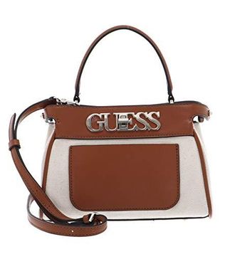 Guess Guess, Uptown Chic SML TRNLCK SATCHEL Femme, COG, Taille unique