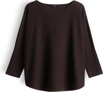 someday Strickpullover TIRAJA Oversized im Cape Stil oversized Passform, ovaler Schnitt, weich flie&szlig;ender Fall