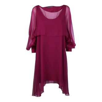 Alberta Ferretti Tageskleid - - Dresses - Damen - Lila - M