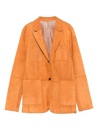 DESA 1972 blazer en daim - Orange