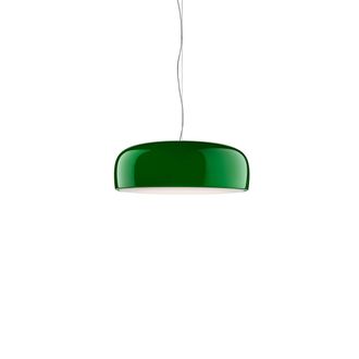 FLOS Deckenleuchte Smithfield Suspension aus Aluminum in der Farbe Green 70W, Ma&szlig;e: Kabell&auml;nge: 270cm, K&ouml;rper: 60cm x 21,5cm, F1371039