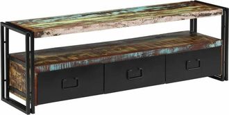 vidaXL Meuble tv Bois de r&eacute;cup&eacute;ration massif 120 x 30 x 40 cm Vidaxl