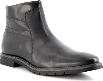 Bugatti Herren Schuhe schwarz Glattleder