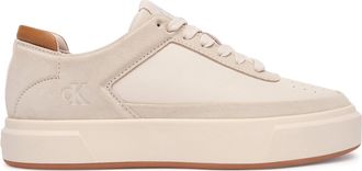 Calvin Klein Sneakers Calvin Klein Basket Lace Up Pro Lth Mix Mg YW0YW01987 Beige