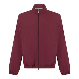 Fedeli Homme, Vestes, Rouge, Taille: XL Blouson aviateur l&eacute;ger