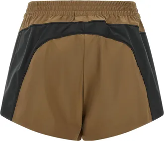 Balenciaga Techwear Colorblock Shorts - Tan