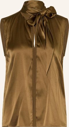Dorothee Schumacher Dorothee Schumacher Satintop Sense Of Shine Mit Schluppe braun