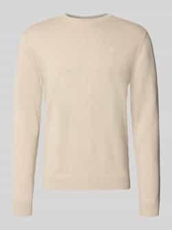 Tom Tailor Regular Fit Strickpullover aus reiner Baumwolle