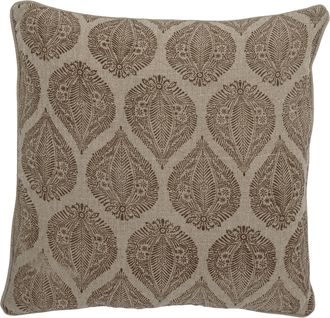 Bloomingville Creative Collection Cergy Kissen, Braun, Baumwolle, L50xB50 cm