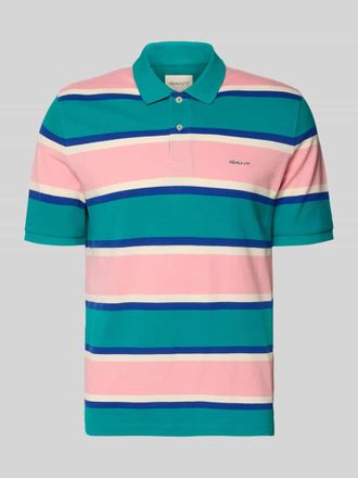 GANT Slim Fit Poloshirt mit Logo-Stitching