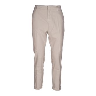 Dondup Slim Fit Baumwoll-Chino-Hose - - Trousers - Herren - Beige - W35
