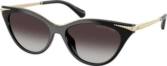 Michael Kors Lunettes de soleil Lucerne - Femme - Accessoires - Noir - Taille: 54 MM
