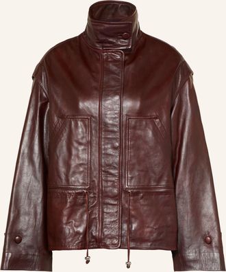 Claudie Pierlot Claudie Pierlot Lederjacke rot